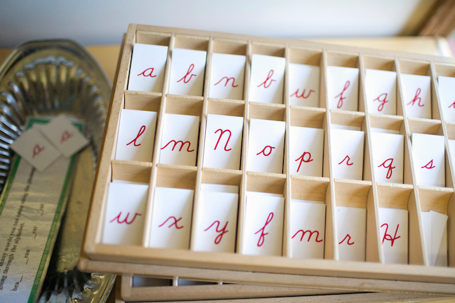 Cursive – Montessori School of Duluth